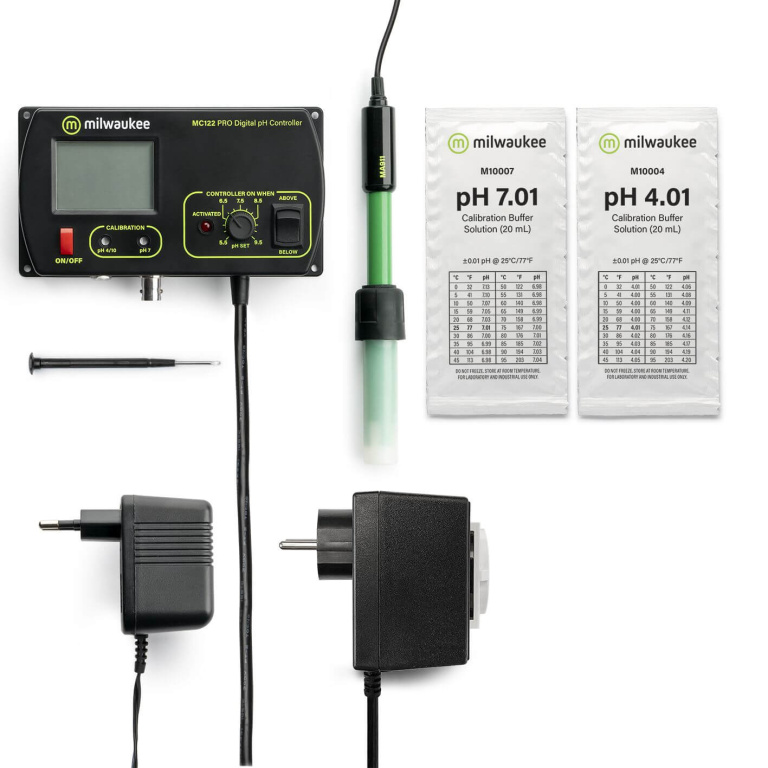 MC122 PRO pH Monitor Milwaukee - Hidroponika